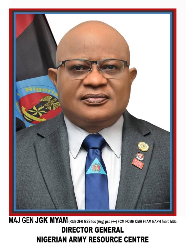Maj Gen JGK Myam (rtd)- – NIGERIAN ARMY RESOURCE CENTRE